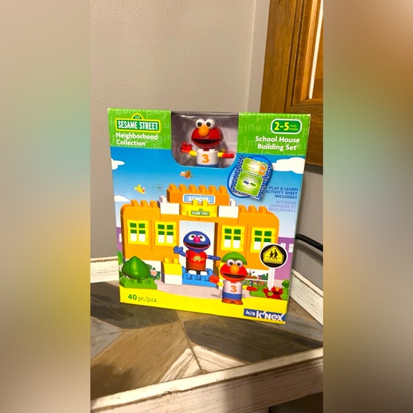 Kid K’nex | Toys | Vintage Kid Knex Sesame Street Police Station ...